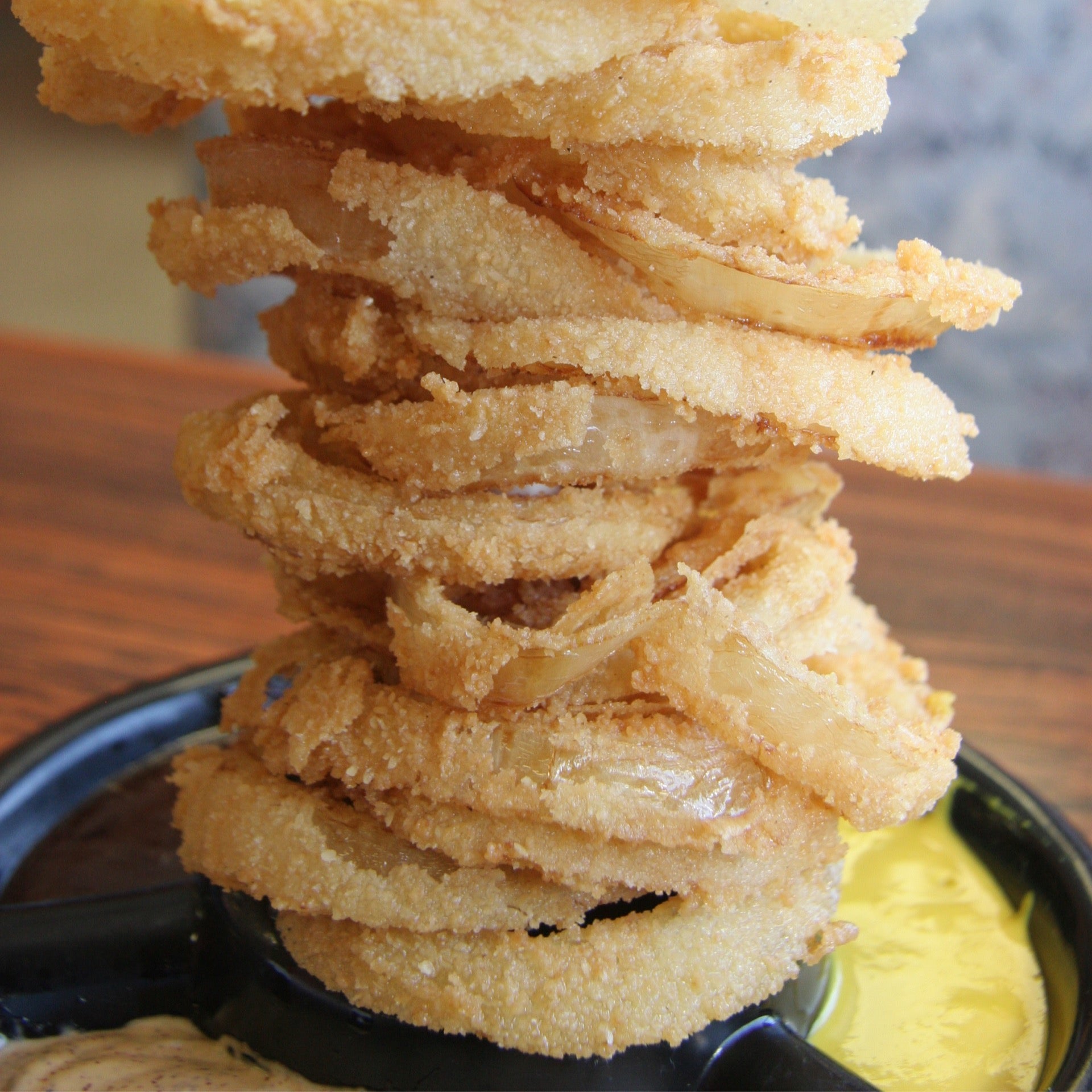 Half Foot Famous Onion Rings | Mark Twain Dinette